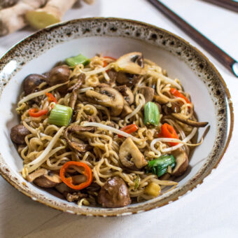 Buddha's delight - Chinese noedels - De Wereld op je Bord