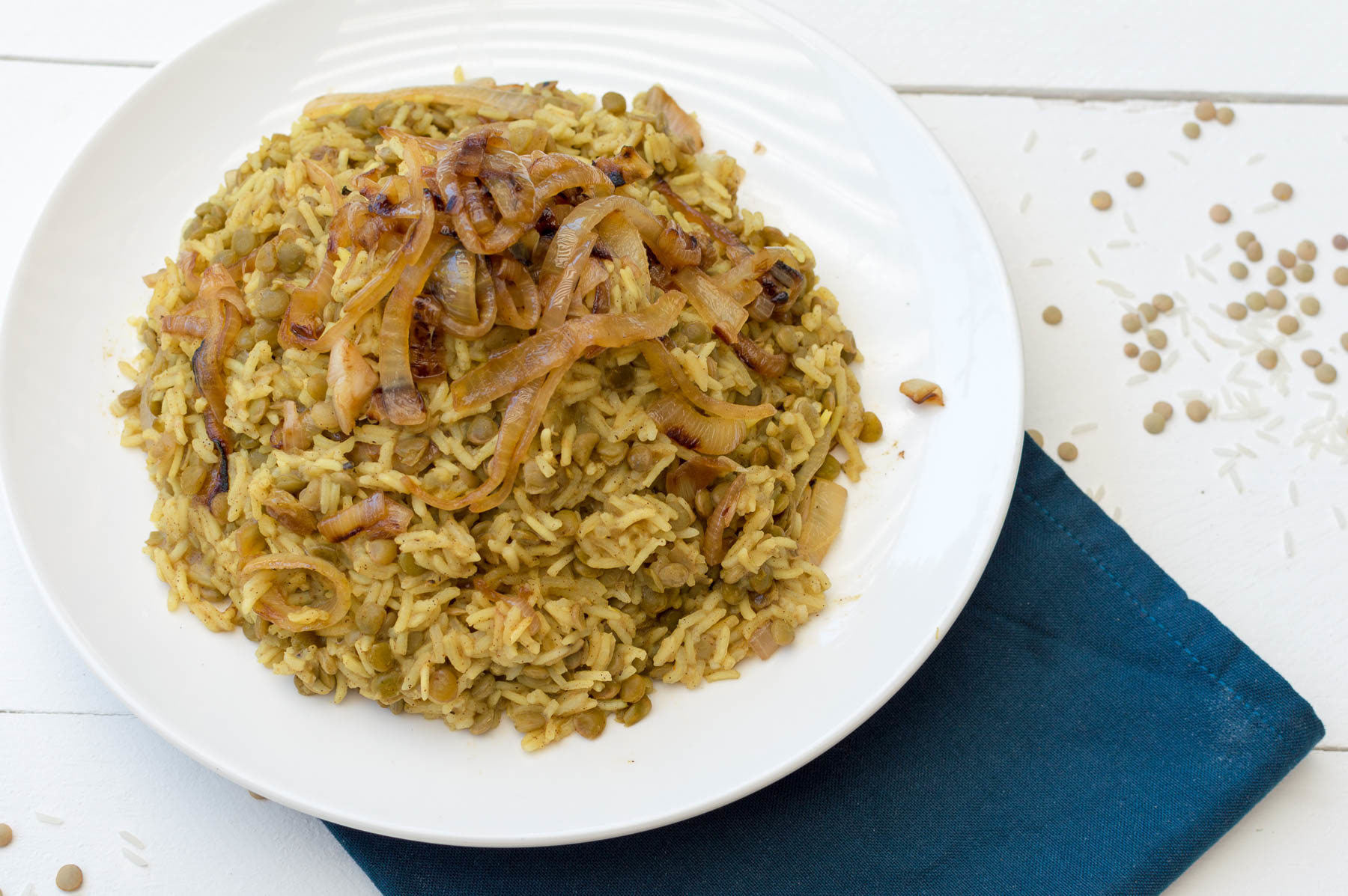 Mujaddara - De Wereld op je Bord